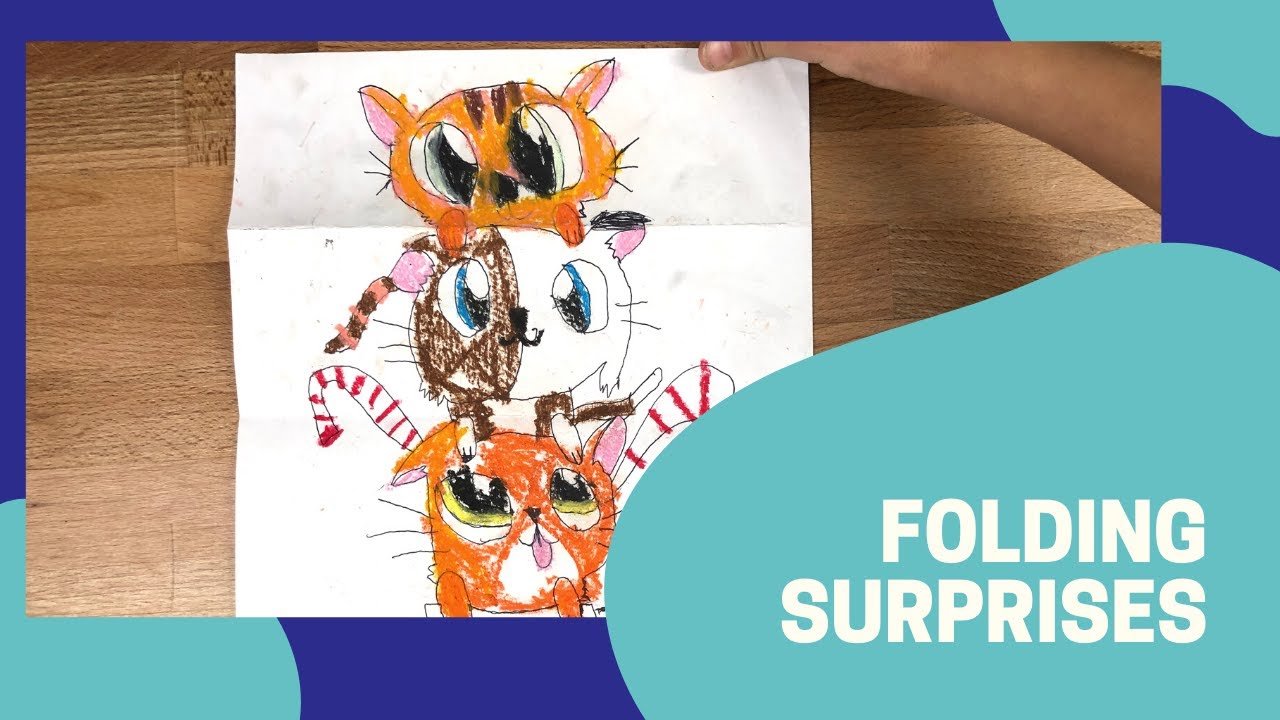 My Art For Kids Hub Folding Surprises & More - YouTube