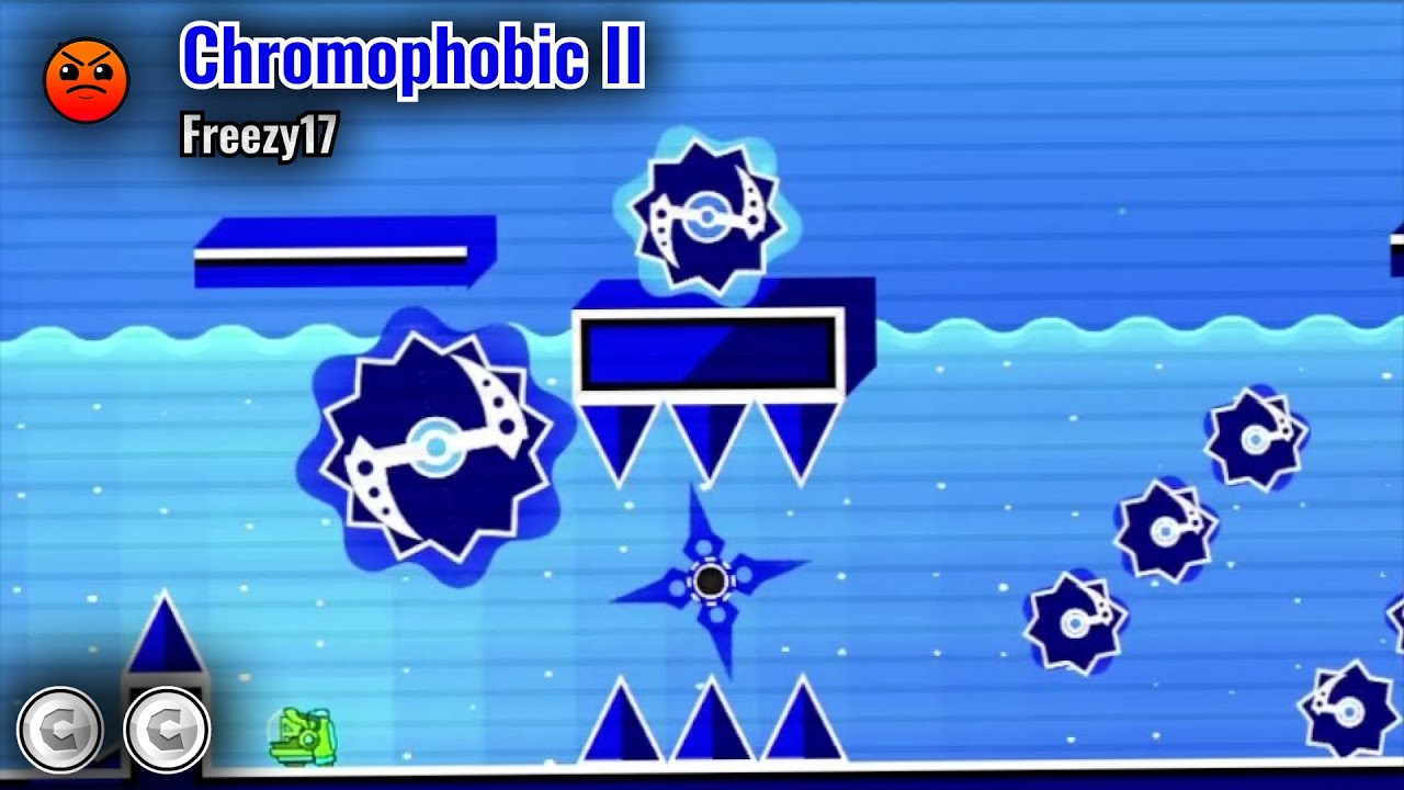 "Chromophobic II" by Freezy17 (2 coins) | Geometry Dash. - YouTube