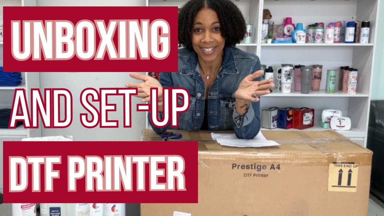 Unboxing and Setup of DTF Printer | DTF Station - YouTube
