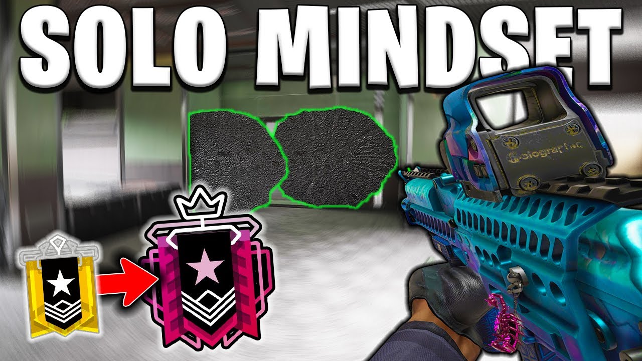 This Mindset Will Get You To Champ! R6 Educational Commentary - Solo ...