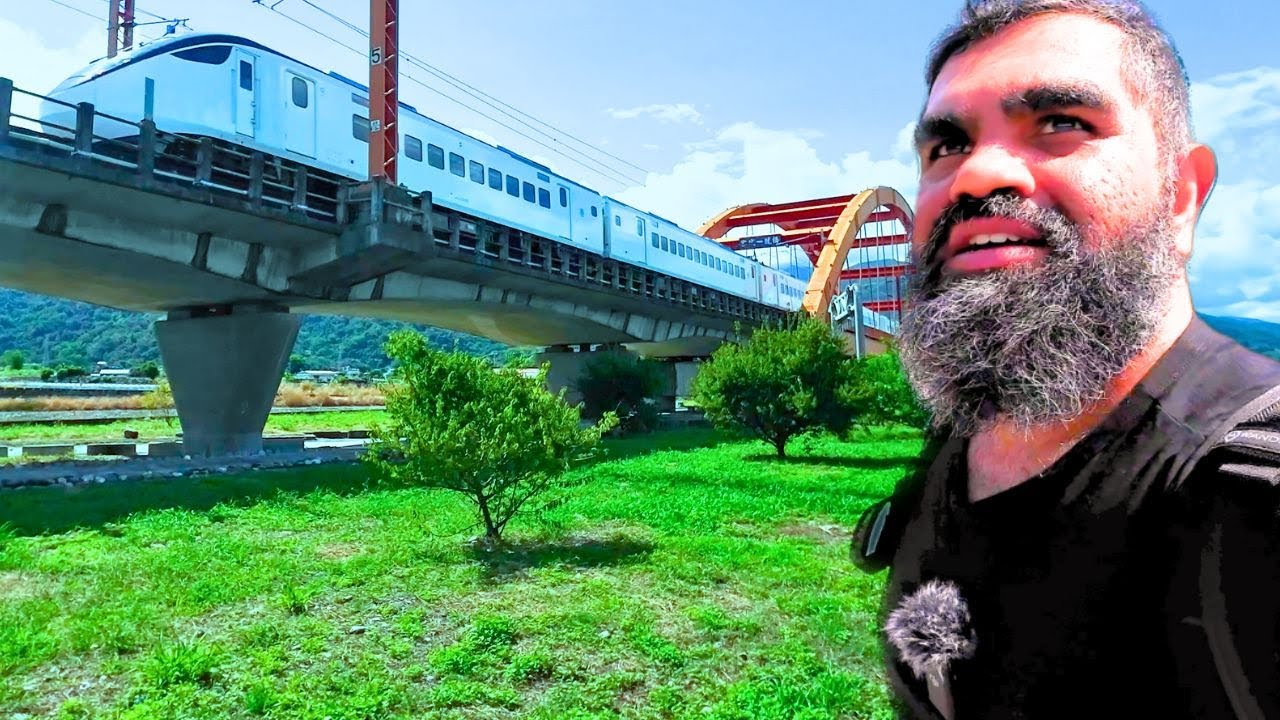 First Time In Taroko Express Train: Journey To Rural Taiwan 🇹🇼 - YouTube