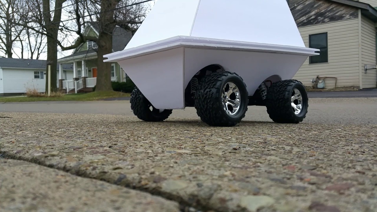 Off-road capable DIY MSE-6 Mouse Droid Test - YouTube