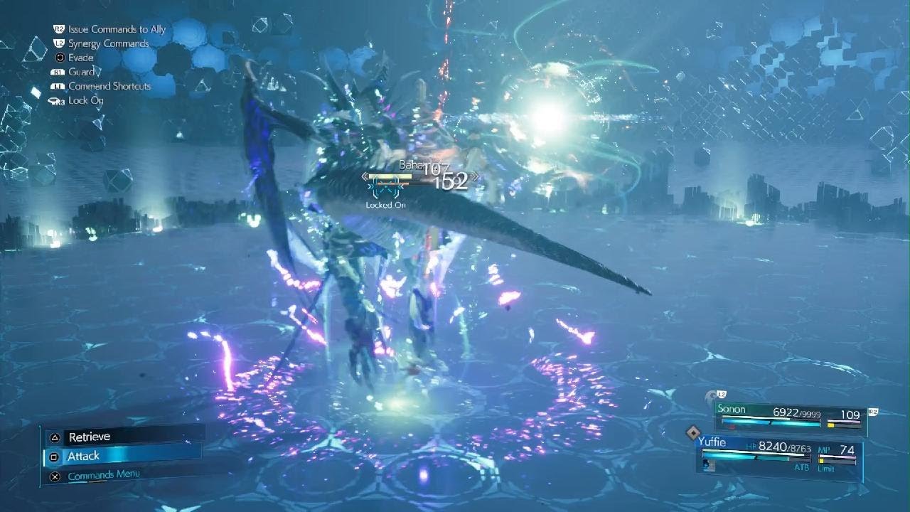 FINAL FANTASY VII REMAKE INTERGRADE Yuffie & Sonon(Frog form) VS Top ...