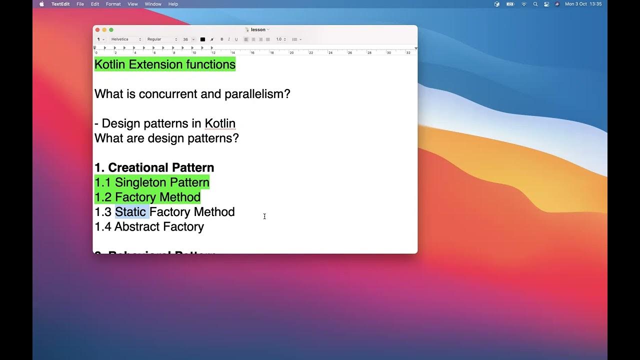 Static Factory Method (Part 1) Design Pattern in Kotlin - YouTube