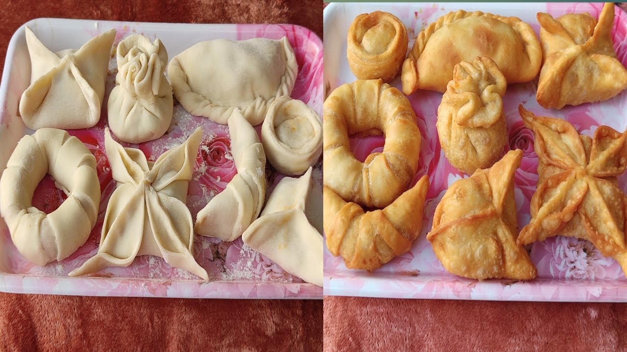 8 types of different and easy ideas to fold Samosa/Ramazan Special ...