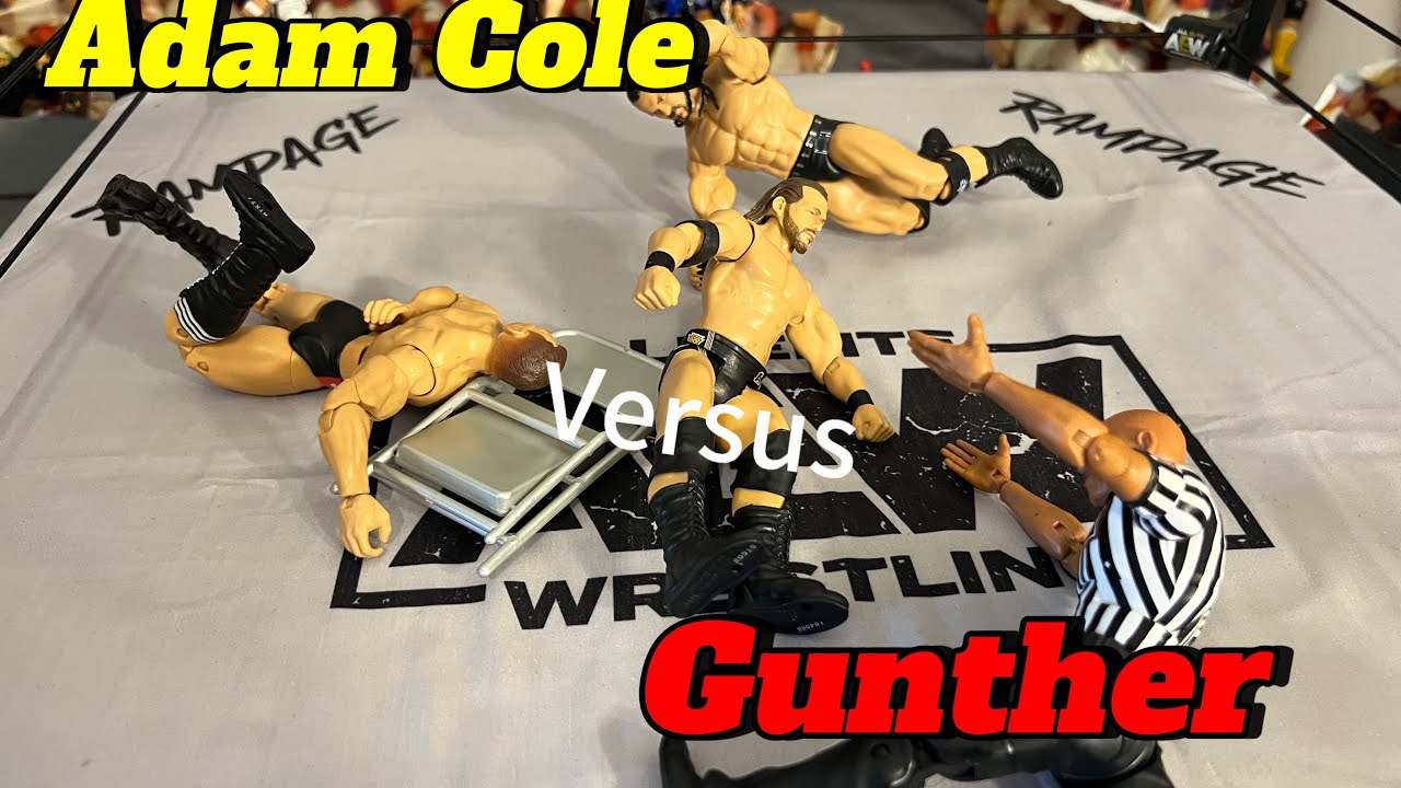 Adam Cole versus Gunter for the TNT championship - YouTube