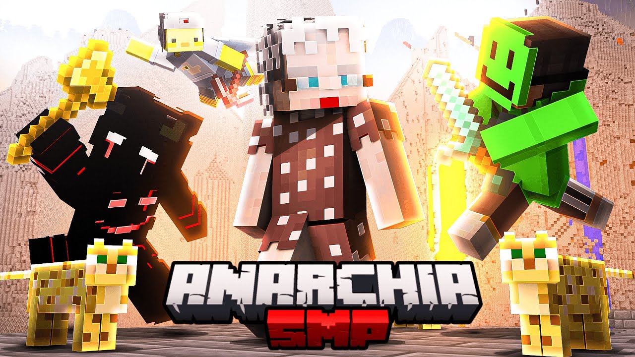 ANARCHIA SMP - 3 DZIEŃ z BABCIĄ MARYSIĄ! - YouTube