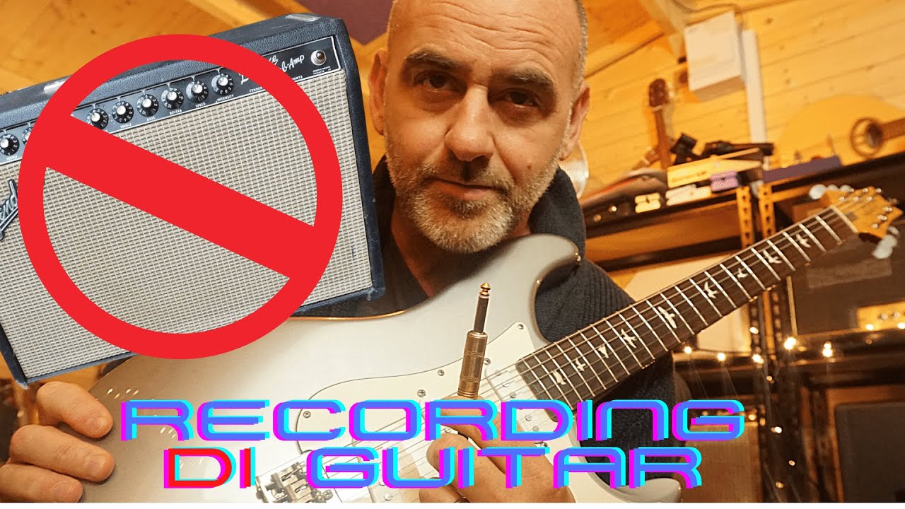 How to Record DI Guitar Sounds - YouTube