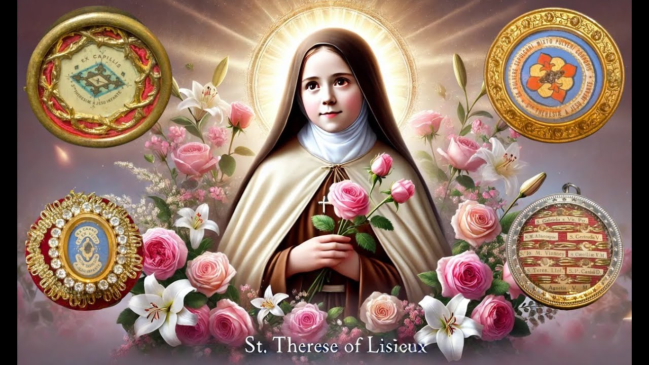 St. Therese of Lisieux | The Little Flower | 9 BEAUTIFUL Relics - YouTube