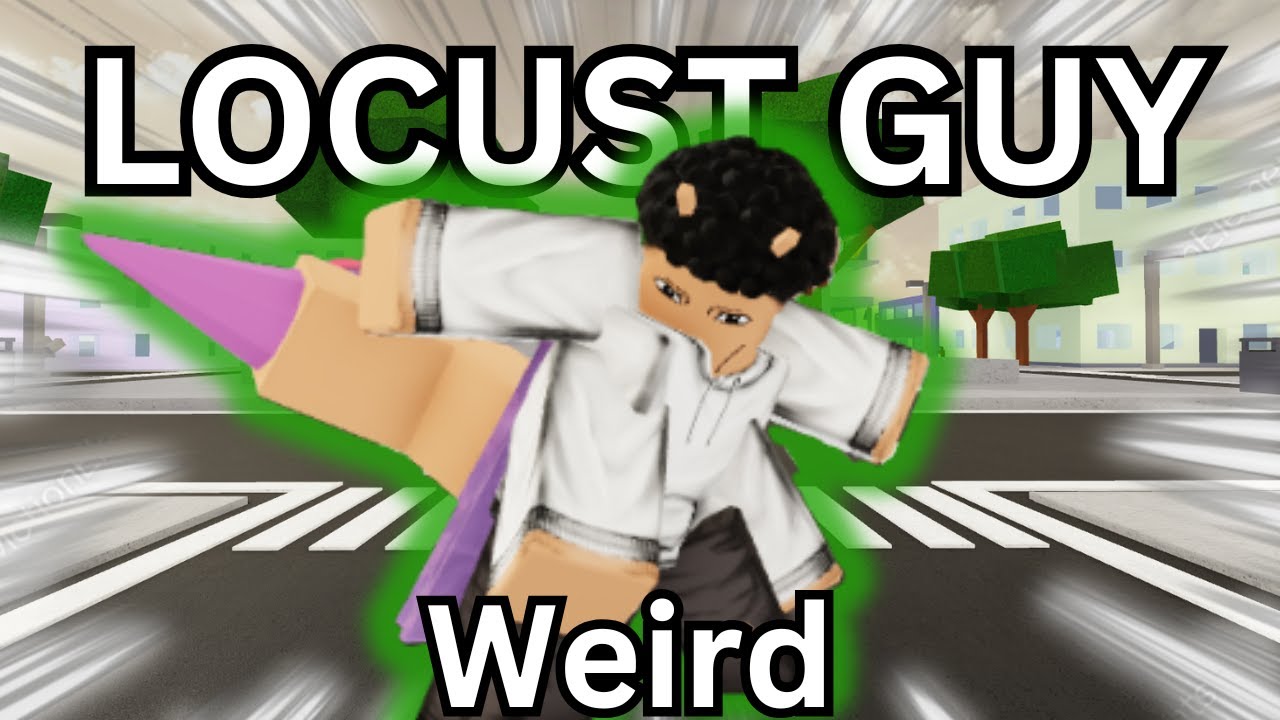 The NEW LOCUST GUY moveset in jjs is...weird - YouTube