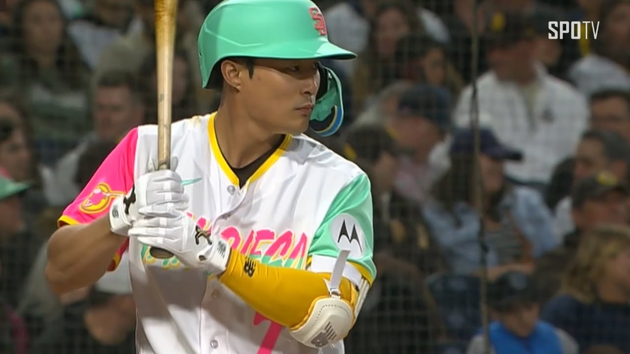 [MLB] '3안타 1득점' 패배에도 빛난 김하성 주요장면 (04.01) - YouTube