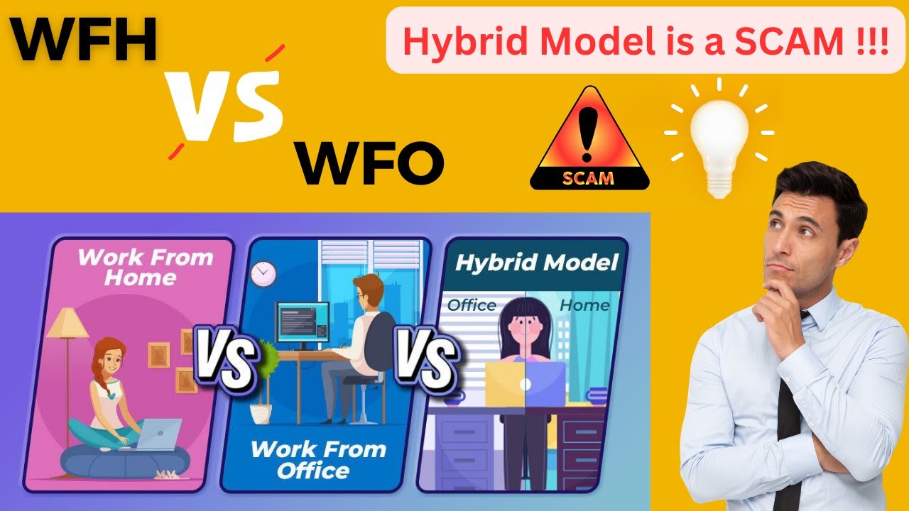 WFH vs WFO | Hybrid Model is a SCAM in IT industry | Service Based ...