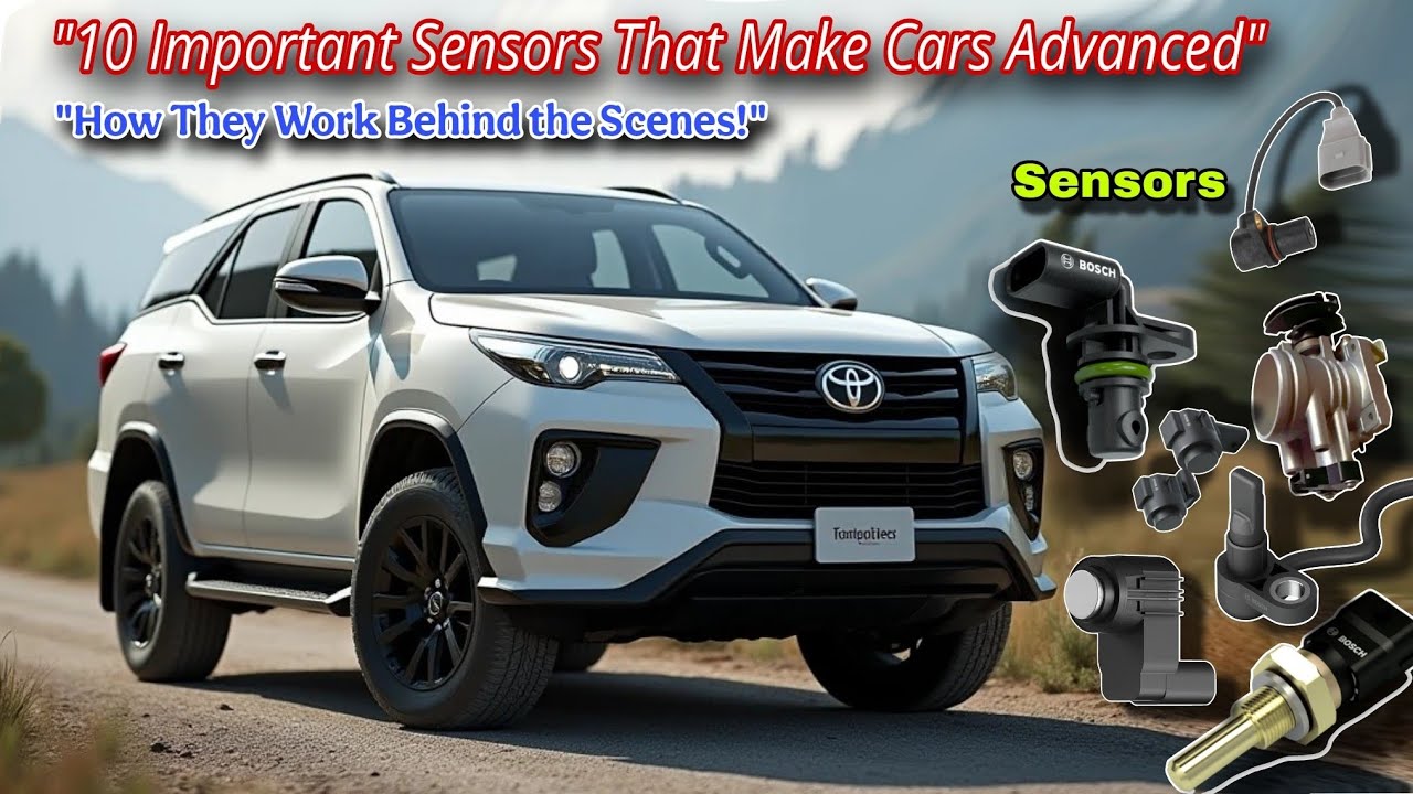 "The 10 Most Important Sensors in Your Car and How They Work" #sensor # ...