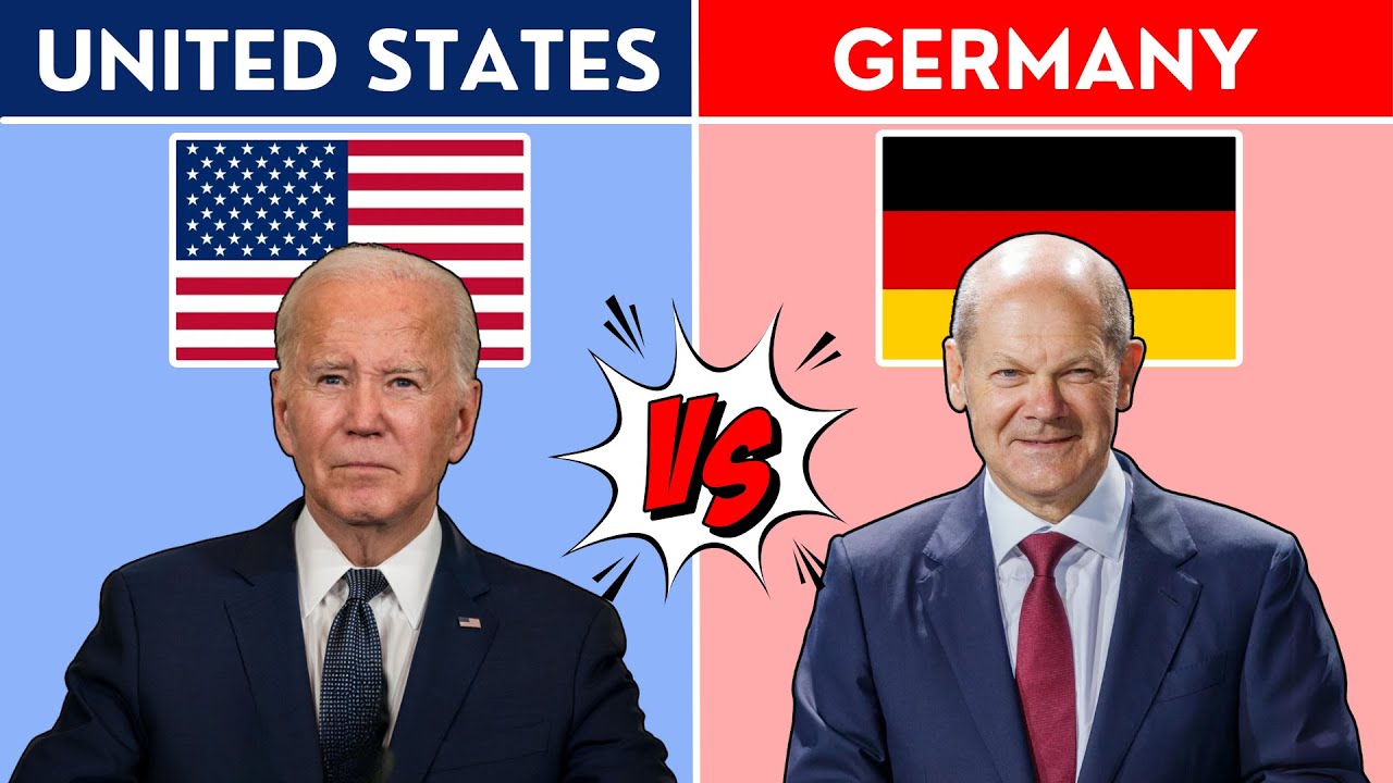 United States vs Germany - Country Comparison 2024 [🇺🇸 vs 🇩🇪] - YouTube