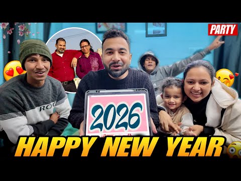 New year party Celebrate with family 🥰 || priya jeet vlogs #couplevlogs