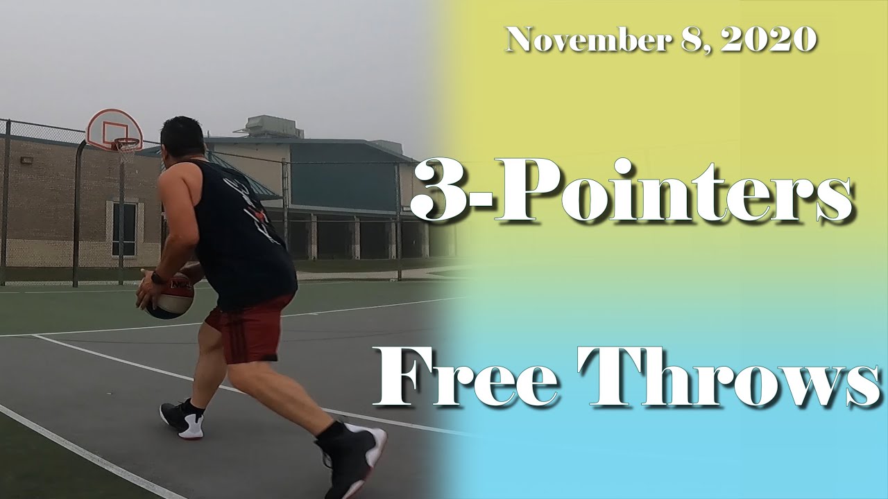 🏀Basketball Workout | NIKE Elite Tournament | 3-Pointers & Free Throws ...