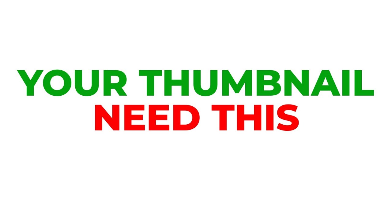 ( Thumbnail Full Course learning ) - YouTube