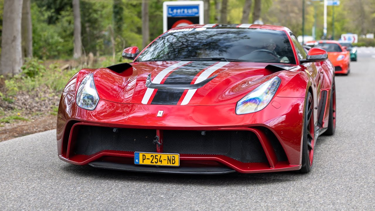 Novitec Ferrari F12 N-Largo S - LOUD Accelerations and Revs ! - YouTube