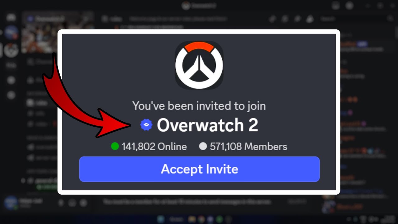 How To Join Overwatch 2 Discord Server - YouTube