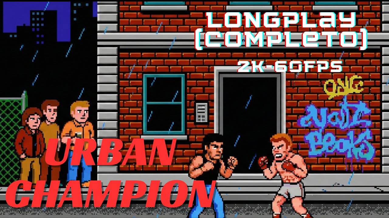 Urban Champion (NES) - 2K 60FPS Pixel Perfect (No Commentary) - YouTube
