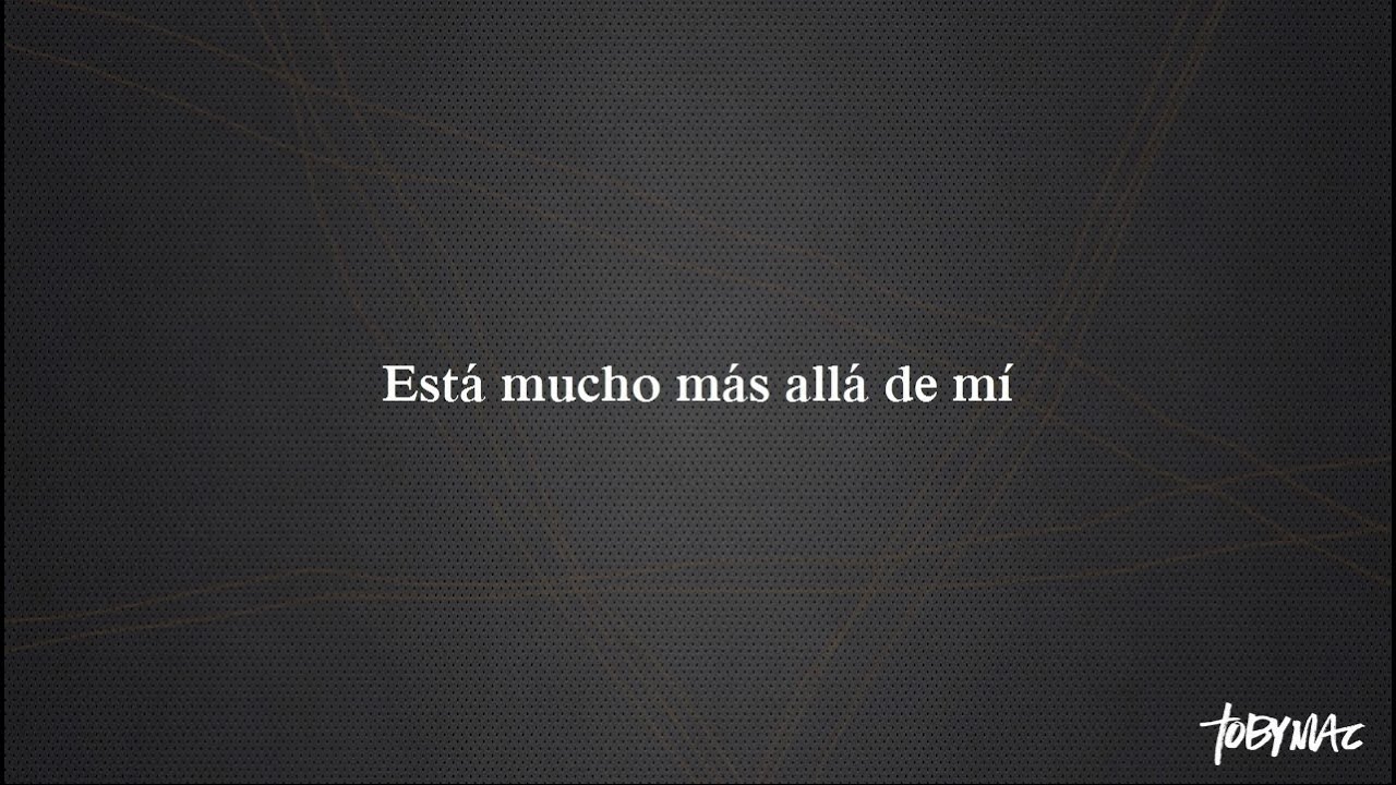 TobyMac - Beyond Me (Sub. Español) - YouTube