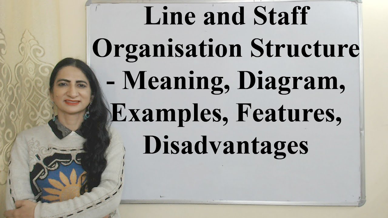 Line and Staff Organisation Structure - Meaning, Diagram, Examples ...
