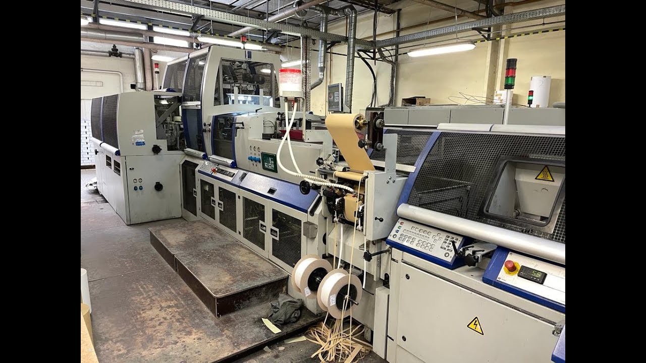 Kolbus BF511 (2006) - YouTube