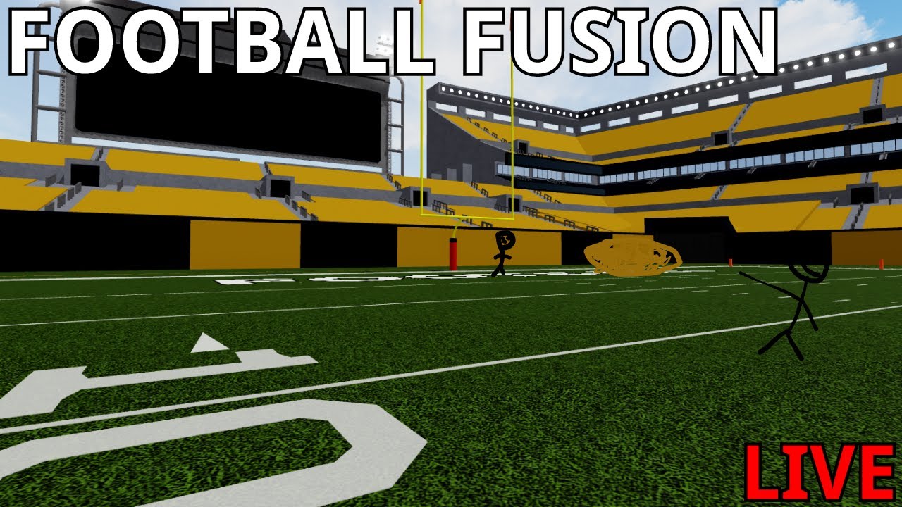 FOOTBALL FUSION LIVE! Roblox - YouTube