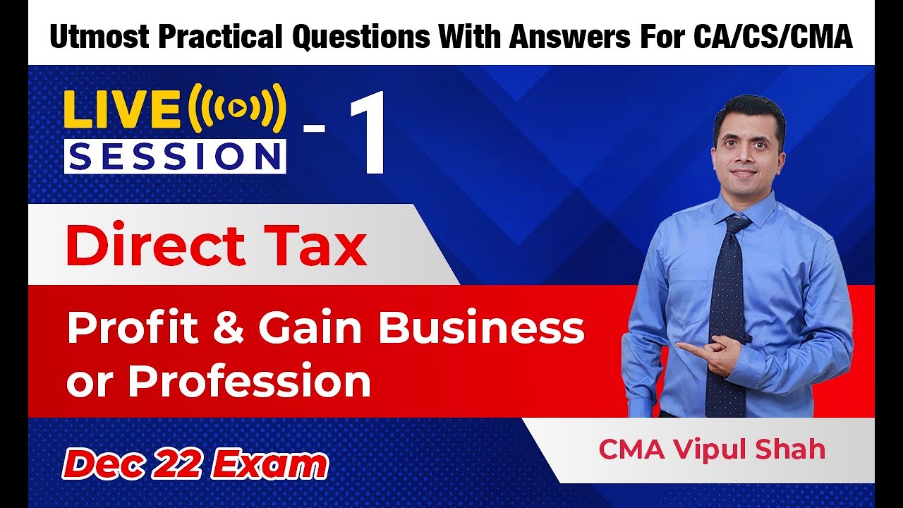 DT Practical Questions Live Session - 1 | Profit & Gains of Business or ...