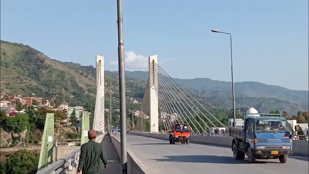 Muzaffarabad Beautiful Bridge...... - YouTube