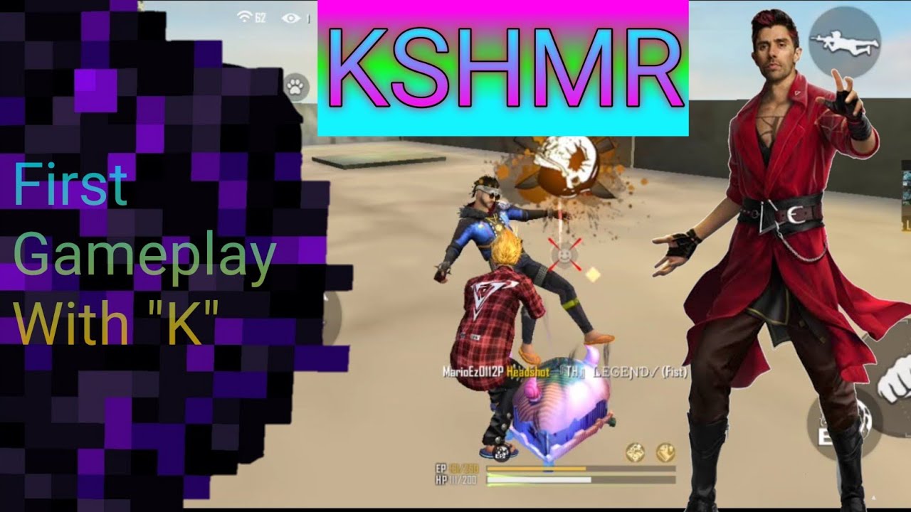 Gameplay with K Character| Solo Ranked Match | Garena Free Fire - YouTube
