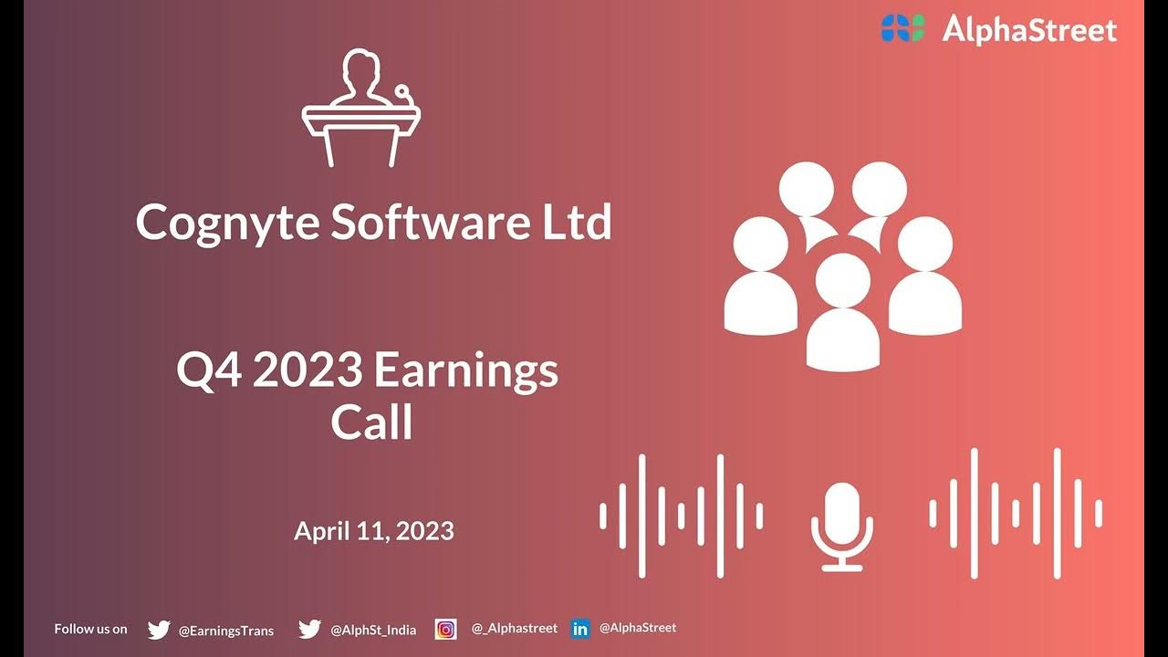 Cognyte Software Ltd Q4 2023 Earnings Call - YouTube