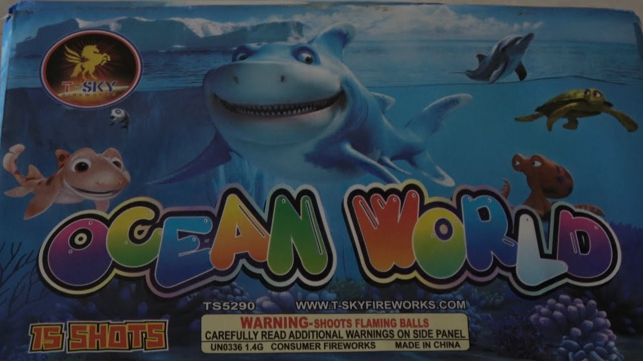 Ocean World 15shot 200g cake by T-Sky - YouTube