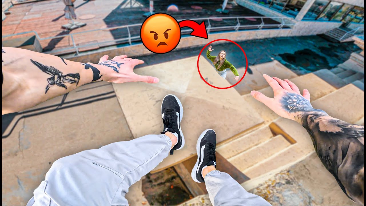 ESCAPING ANGRY GIRLFRIEND! (EXTREME PARKOUR CHASE POV) - YouTube