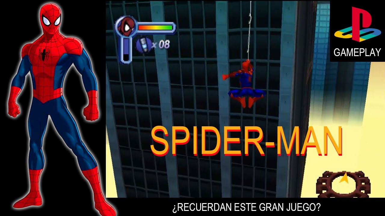 Spider-Man - PS1 - Gameplay - YouTube
