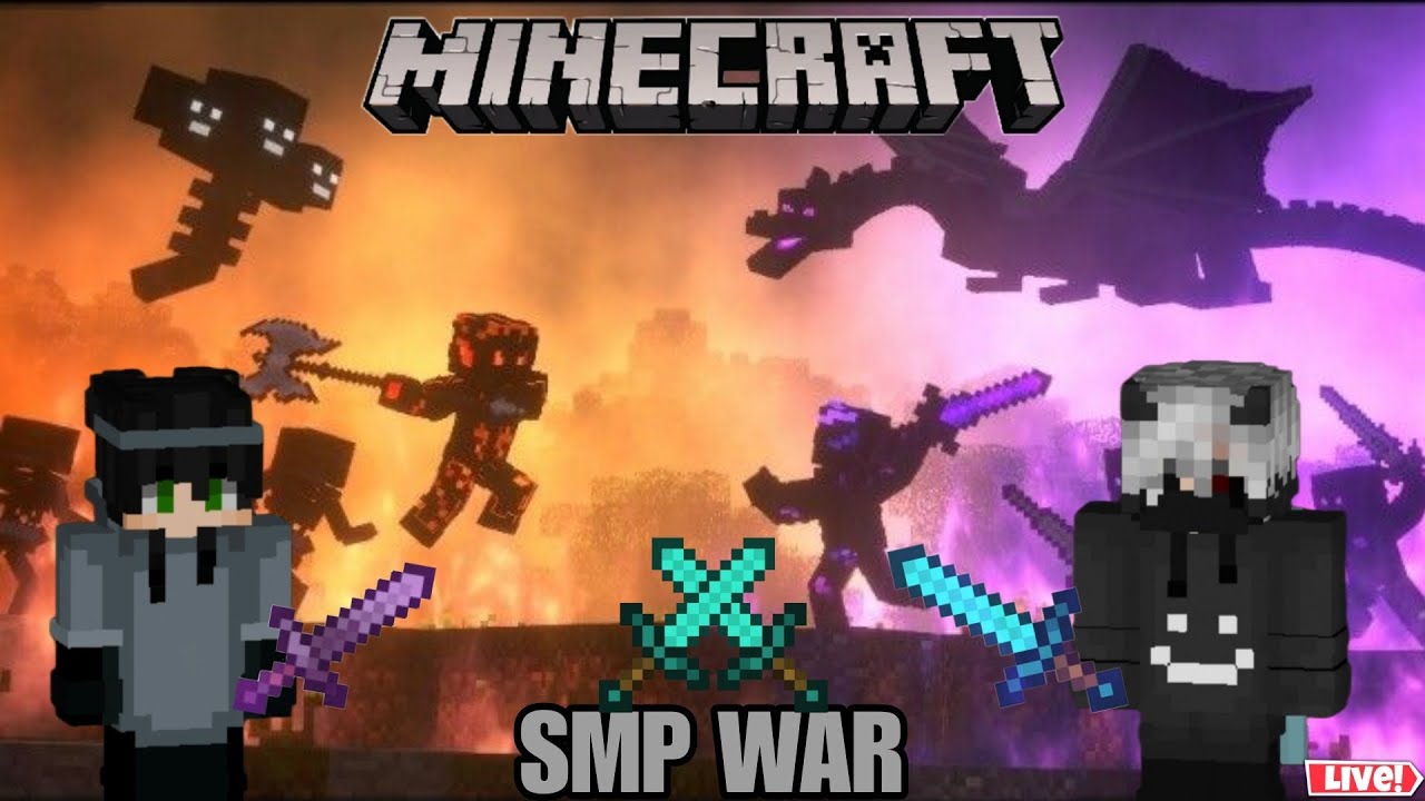Minecraft Smp war on Tomorrow 😈 - YouTube