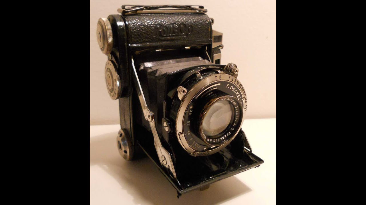 Plaubel - Rollop - Anticomar 7,5cm 2,8 Rare folding telemeter camera ...