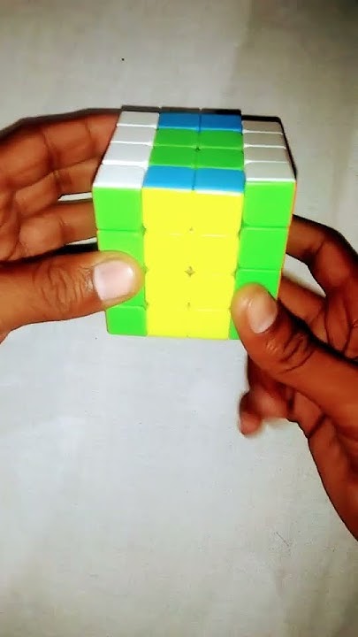 Rubik cube solve in magic trick 4 by 4 work me #viralvideo # ...