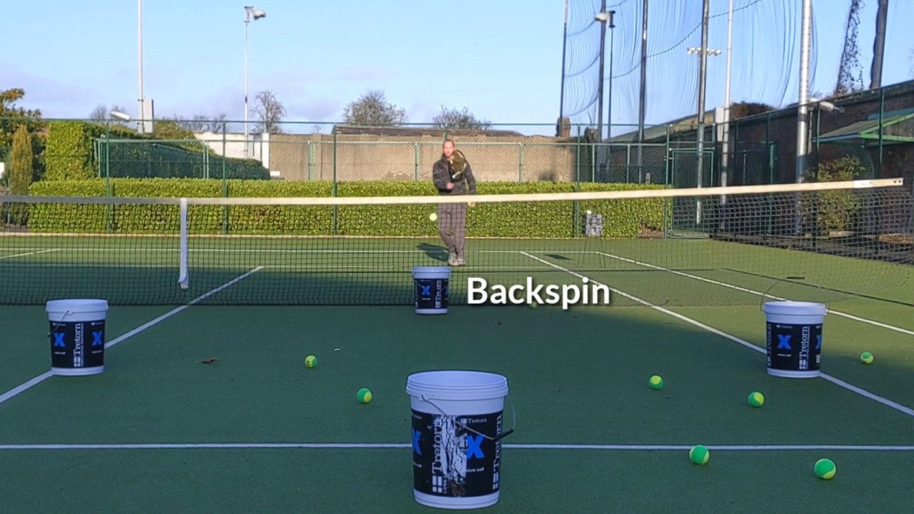 Fun Spin Ball Control Exercise for Tennis - YouTube