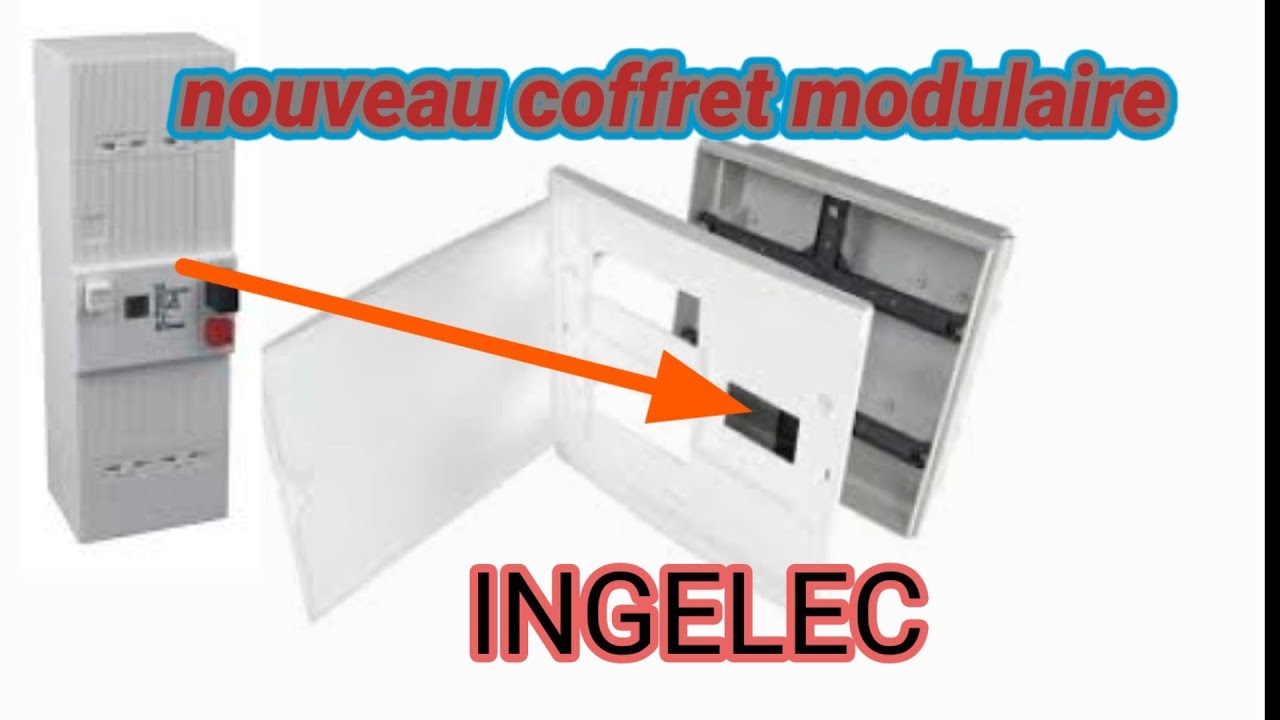 nouveau coffret modulaire 2714/EN ingelec - YouTube