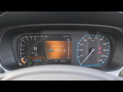 the new Tata punch instrument cluster review - YouTube