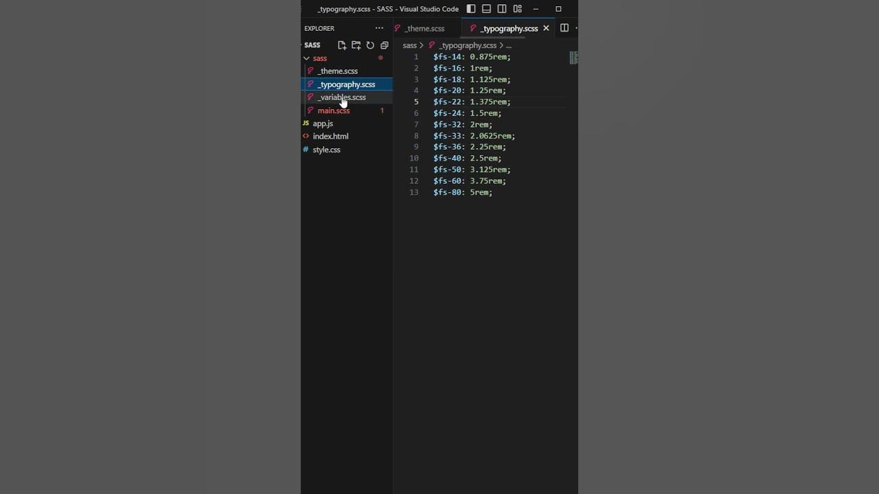 Extension pratique avec SASS : SCSS intellisense - YouTube