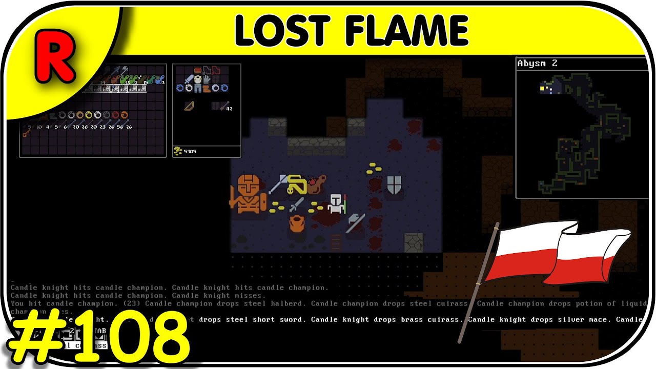 LOST FLAME = Polski taktyczny roguelike dla prawdziwych twardzieli! - YouTube