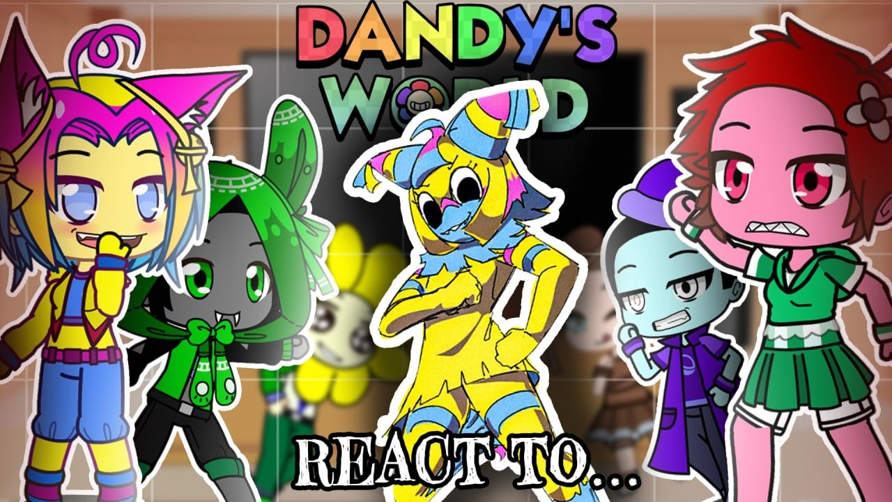 Dandy's World React To Yatta.. | Gacha club #1 - YouTube