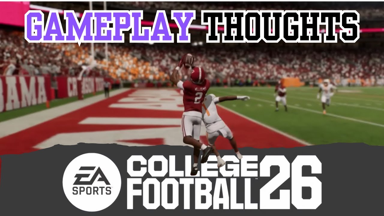Let's Talk About EA CFB26 Gameplay - YouTube
