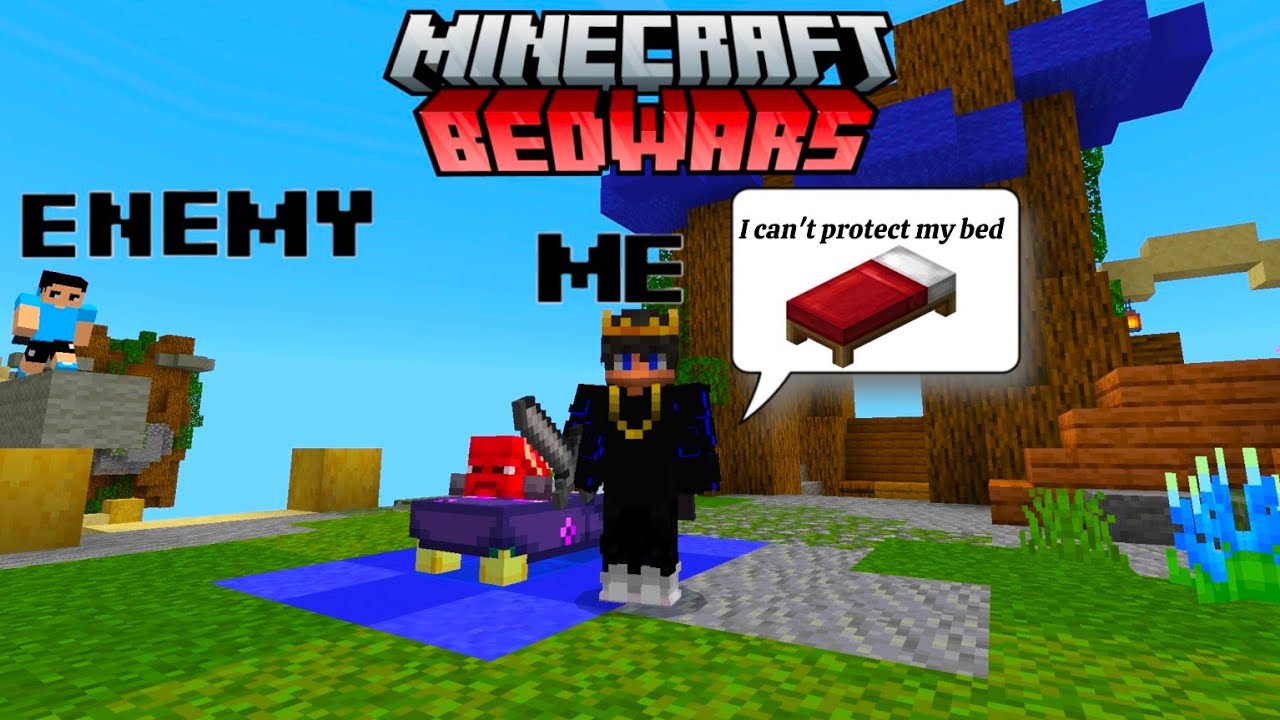 Can I win bedwars without protecting my bed. - YouTube
