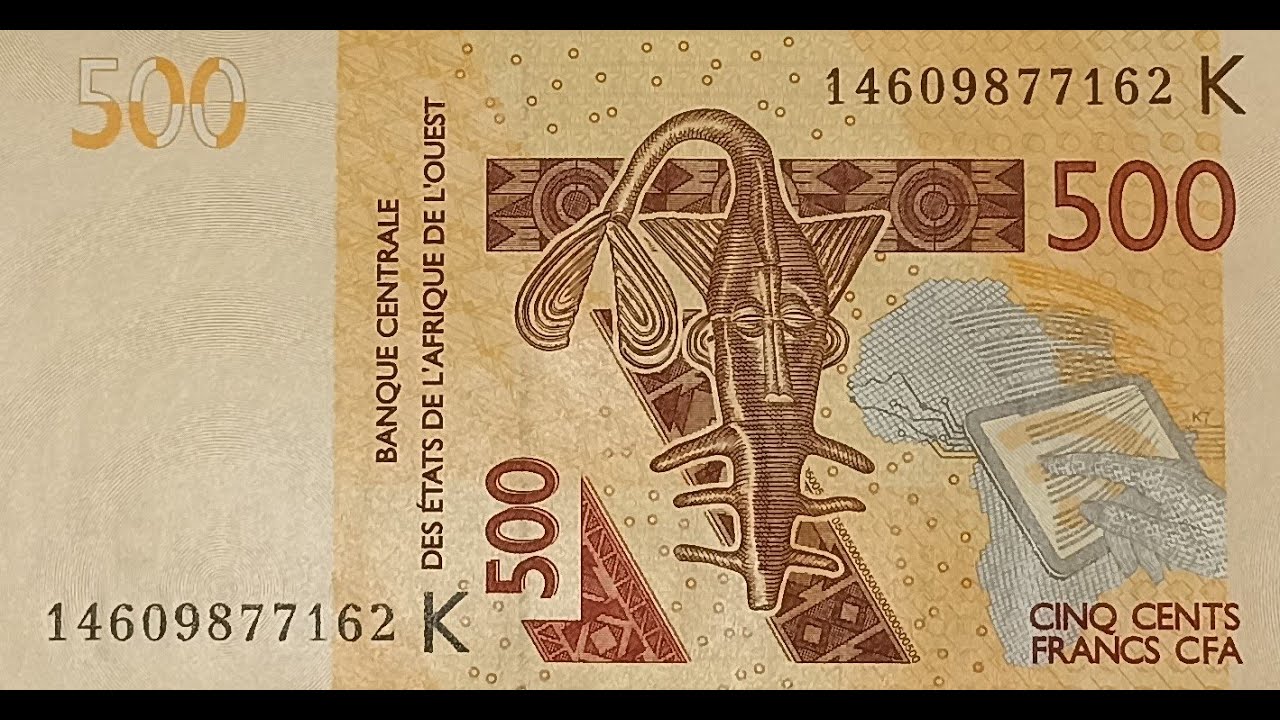 SENEGAL - WEST AFRICAN STATES 500 FRANCS 2012 (2014) BANKNOTES PAPER ...