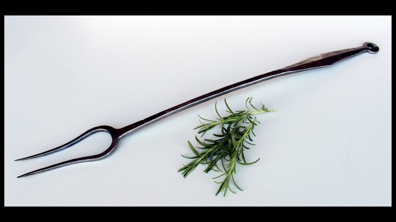 Forging Project: Roasting Fork - YouTube