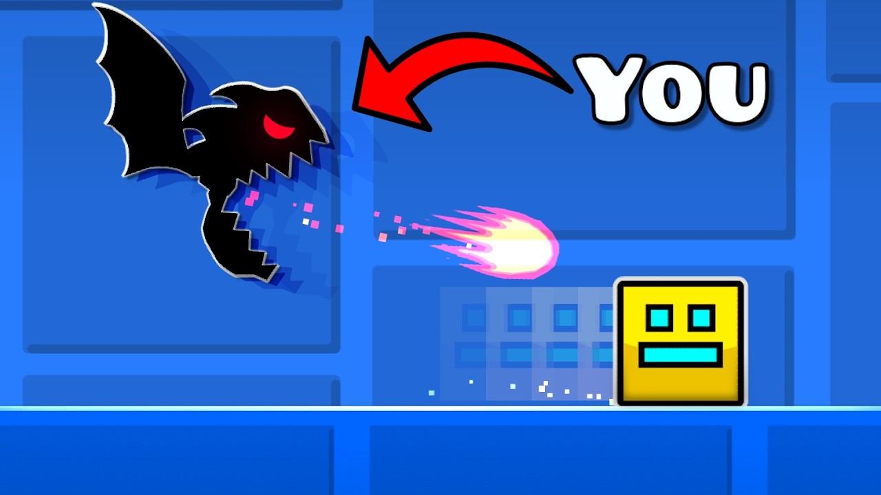 Geometry Dash, But You Play As The Bat - YouTube