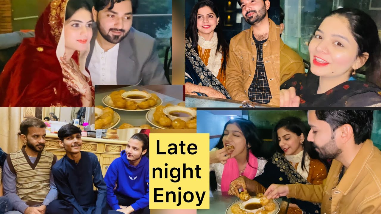 Late Night Outing | Golgappay | Qawali Night | Enjoyment | Sidra Vlogs ...